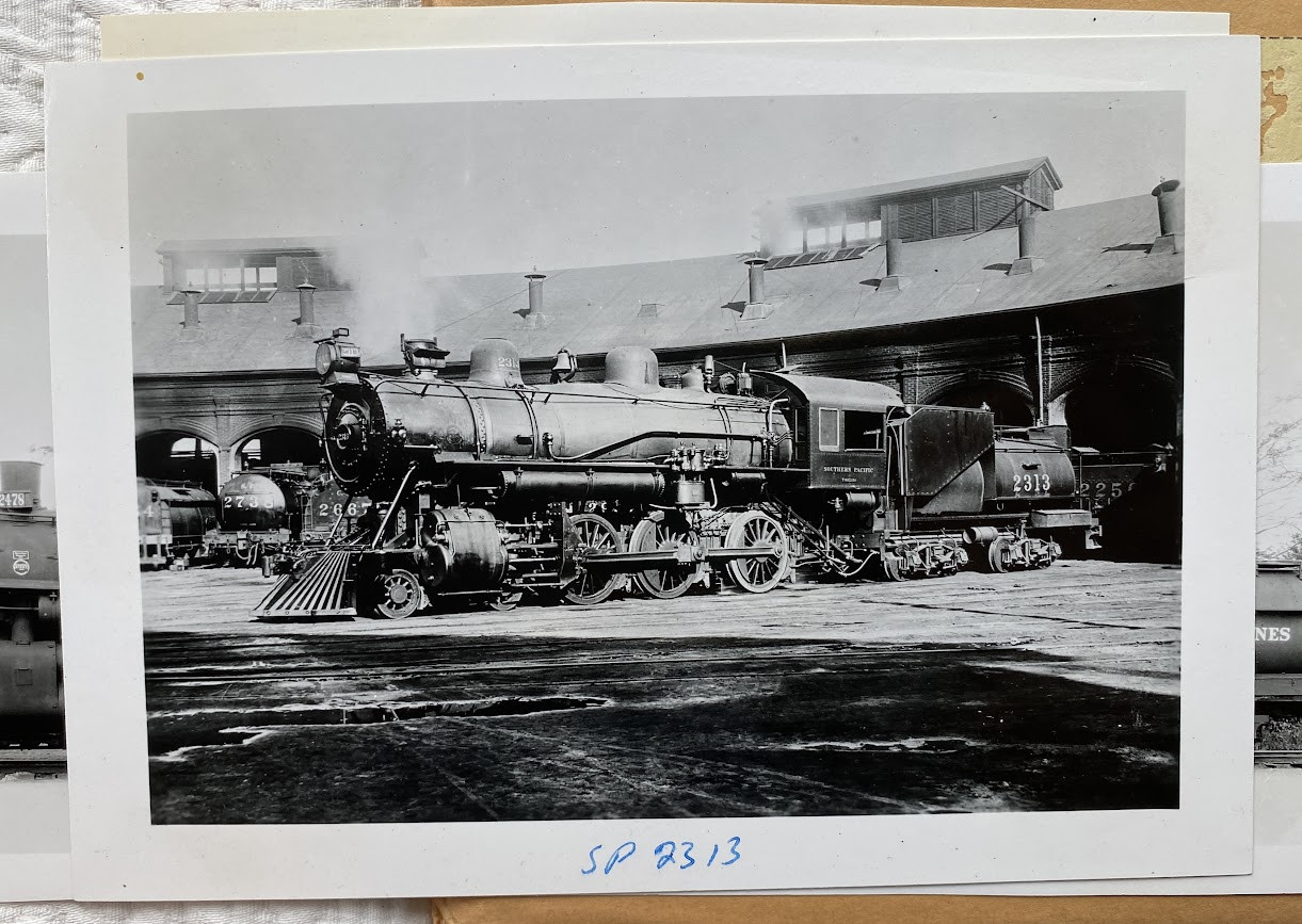 Railroad Photographs: Vintage Images Of Southern Pacific Steam Engines ...