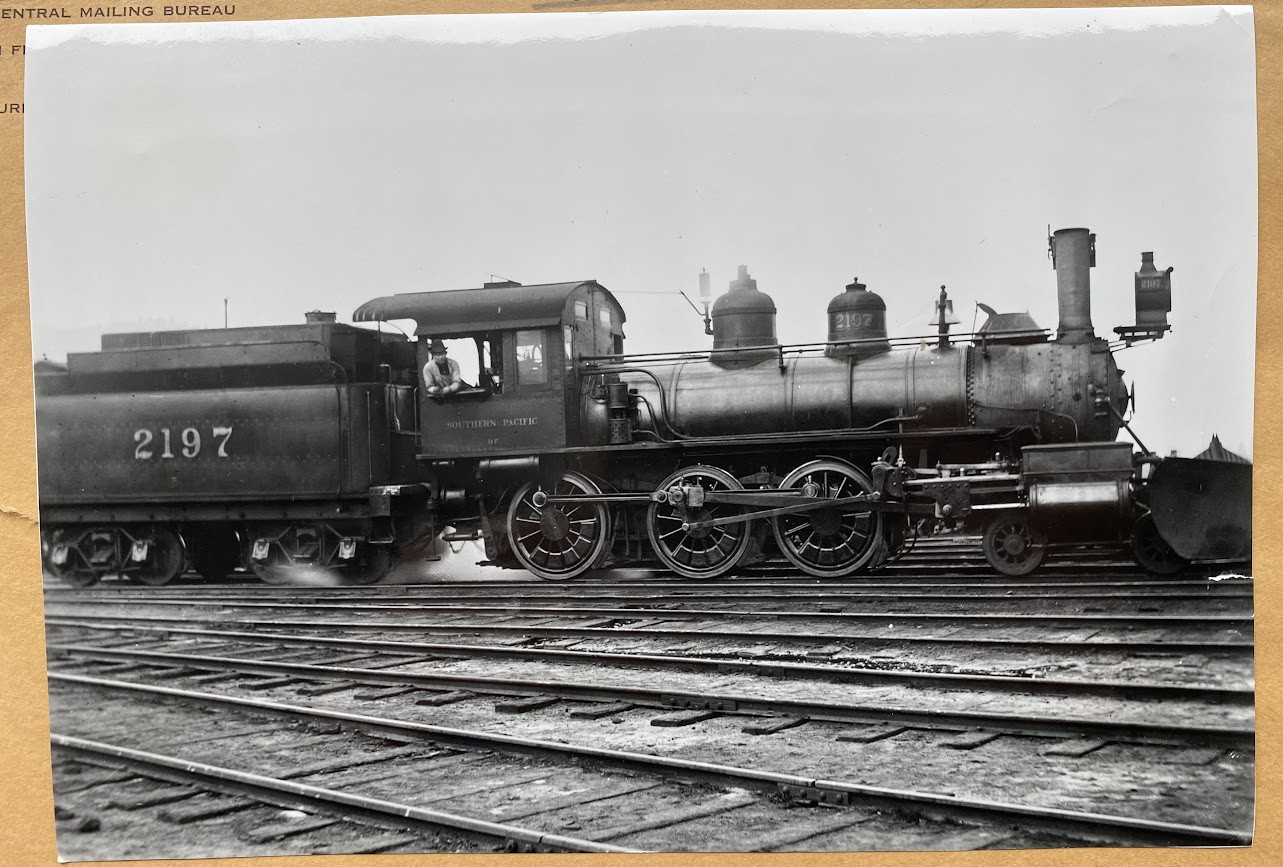 Railroad Photographs: Vintage Images Of Southern Pacific Steam Engines ...