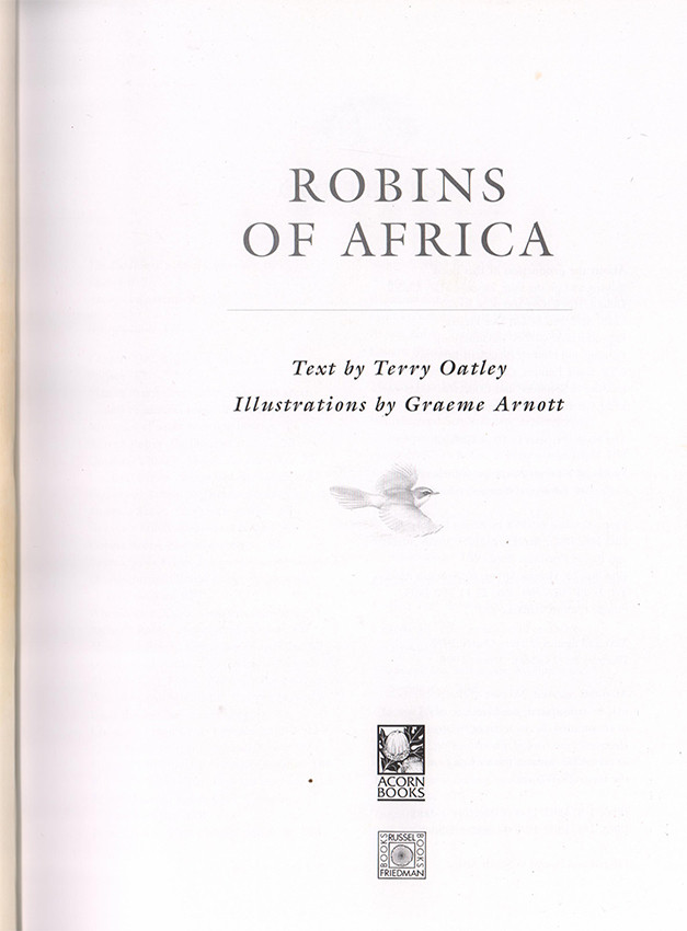 Robins Of Africa (collectors' Edition) - Auction #104 ...