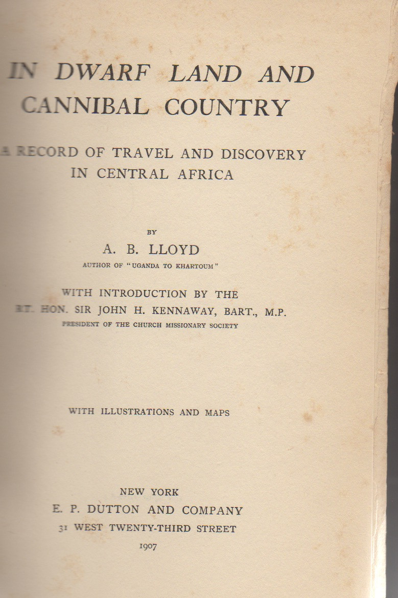 In Dwarf Land And Cannibal Country - Auction #104 | AntiquarianAuctions.com