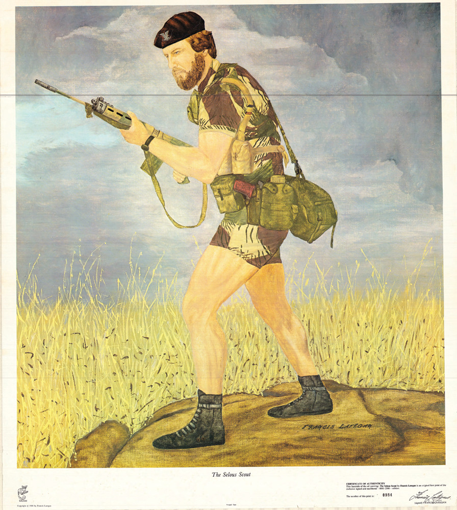 Selous Scouts (collectors’ Edition Signed By The Authors) And Poster Of ...