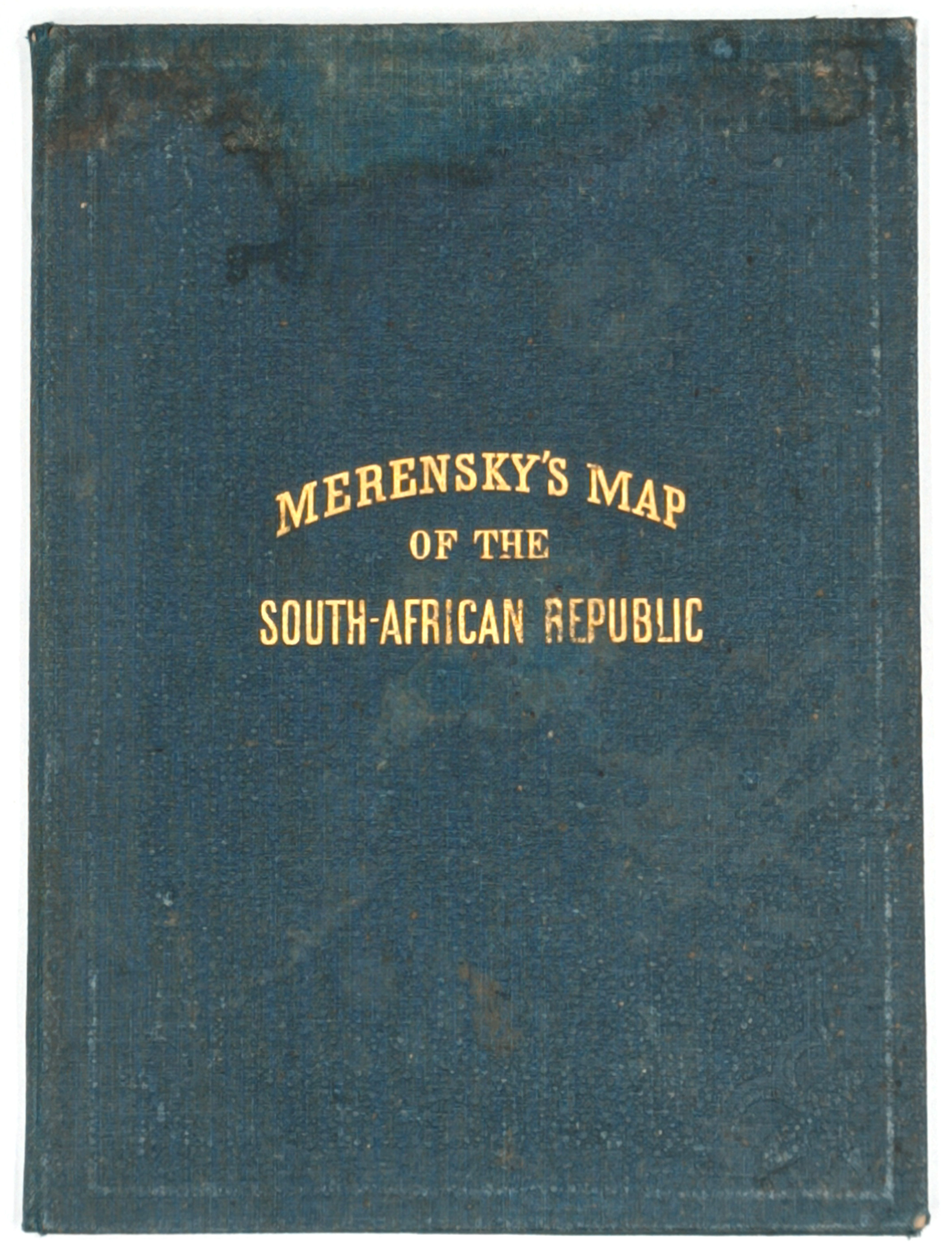 Original Map Of The Transvaal Or South-african Republic Including The ...