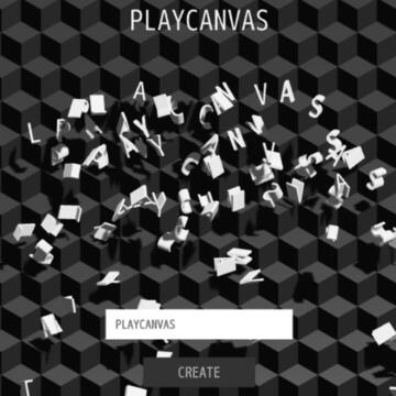 text 3D - PLAYCANVAS
