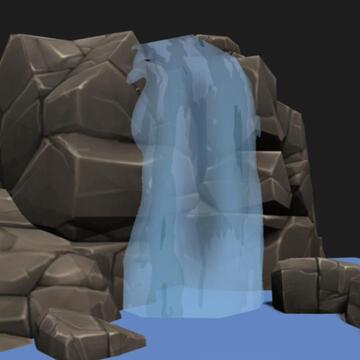 Waterfall - Shader - PLAYCANVAS