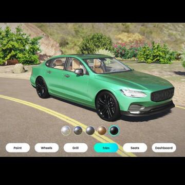 Car configurator - PLAYCANVAS