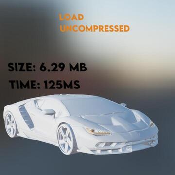 Load GLB Model with MeshOpt - PLAYCANVAS