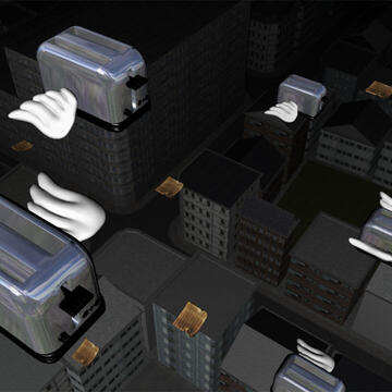 Flying Toasters - PLAYCANVAS