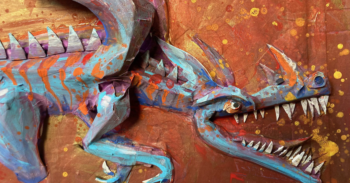 Dreaming Up Dragons Darrell Wakelam | Artsreach