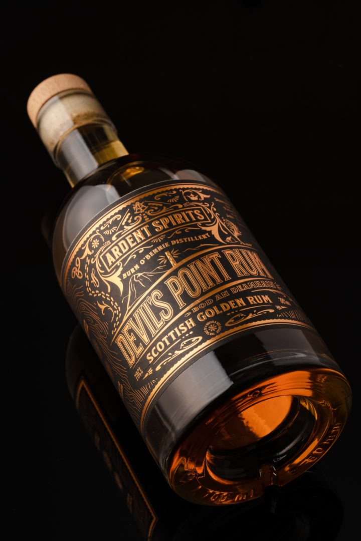 Devil's Point Rum - Label Design by FortyTwo Studio