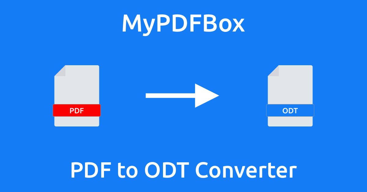PDF To ODT Converter Online Convert PDF To ODT