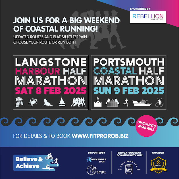 Portsmouth & Langstone Coastal Half Marathon Big Weekend - RaceNation