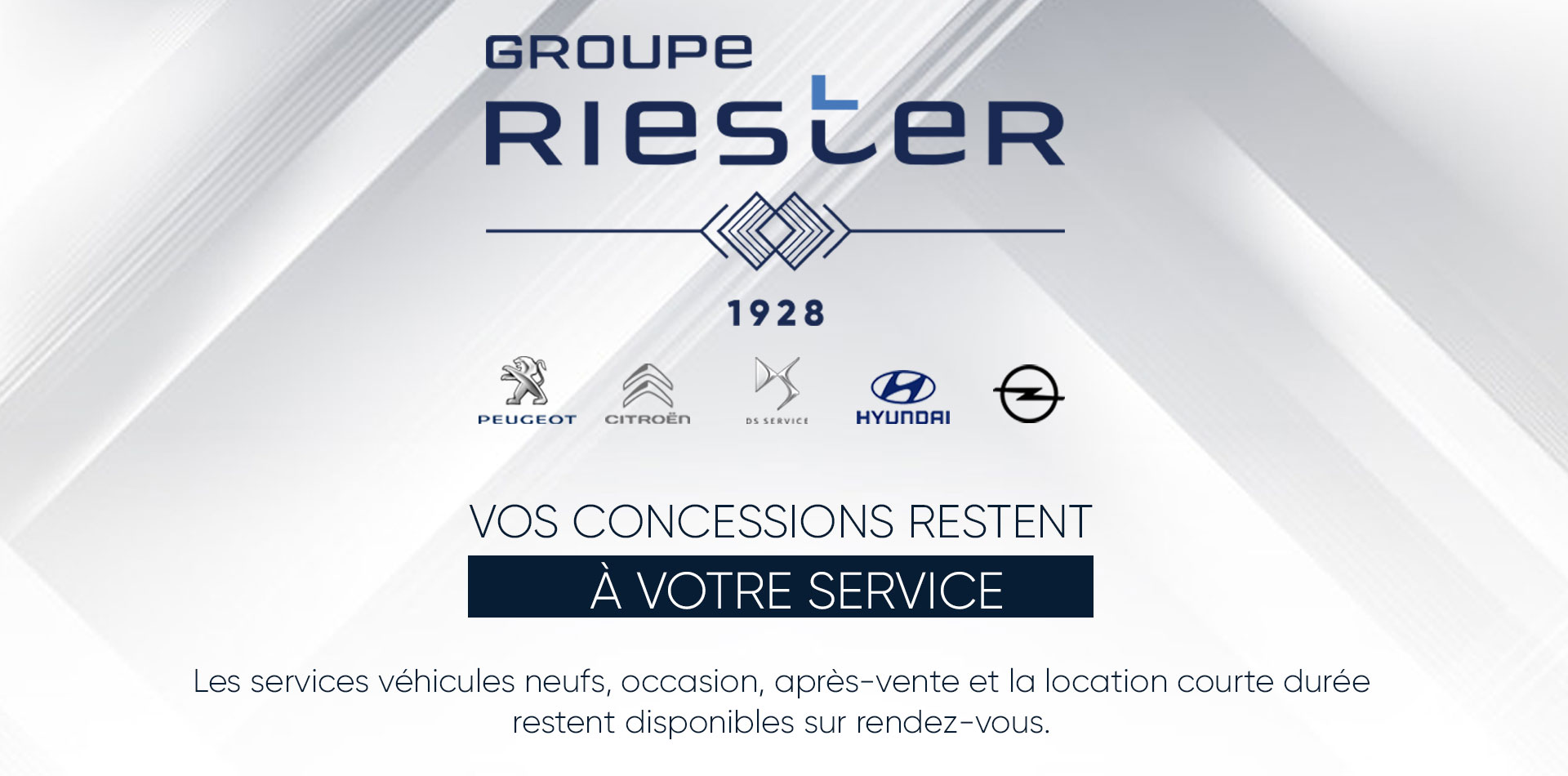Groupe Riester | Votre concessionnaire voitures neuves et occasion