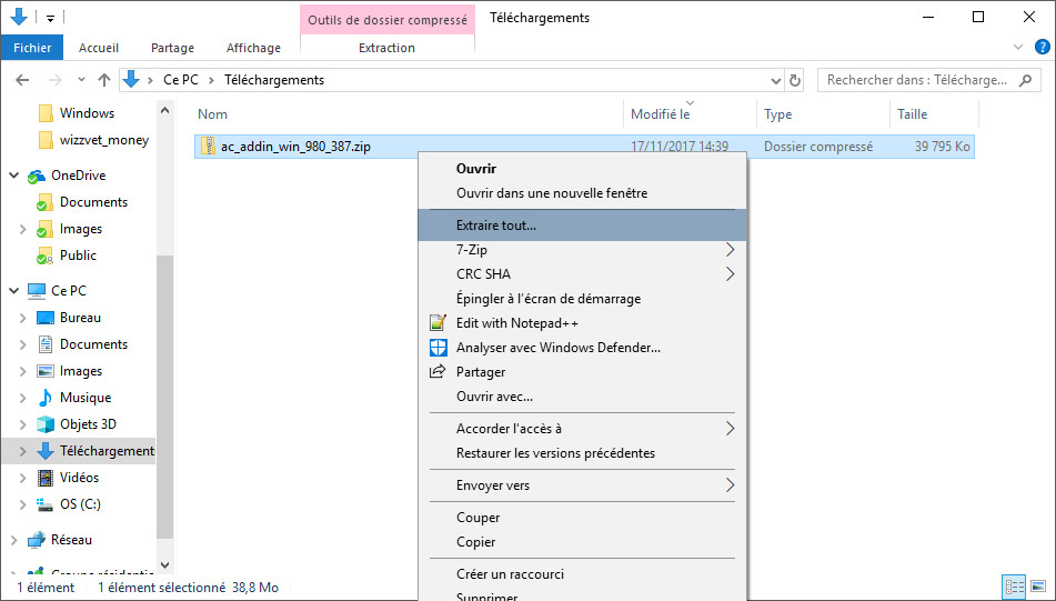 Installer le logiciel Adobe Connect Add-in - Wizzvet