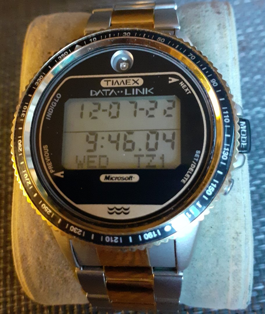 Solgt - Vintage Timex/Microsoft Data-Link | TIDSSONEN