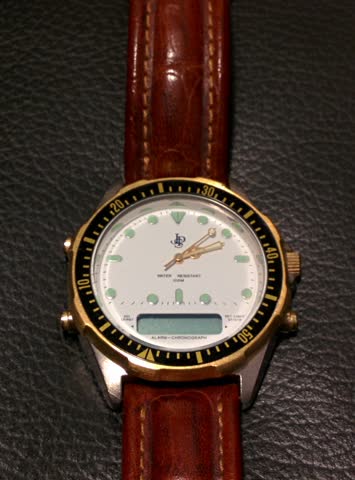 JPS John Player Special Uhr/Watch Analog mit Digital-Anzeige günstig ...