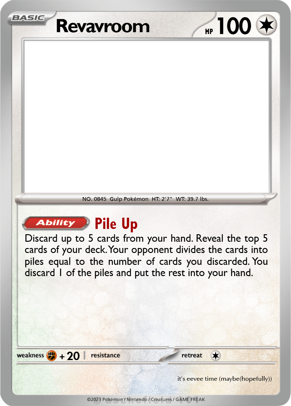Revavroom - 10types | Pokécardmaker.net