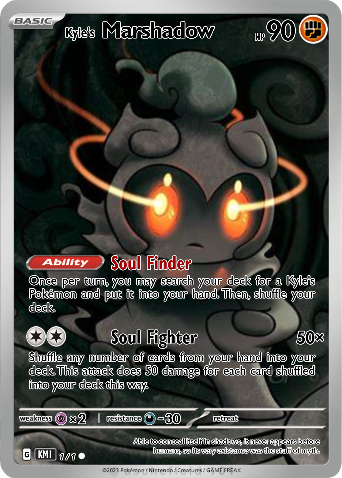 Marshadow - 1988Taco | Pokécardmaker.net