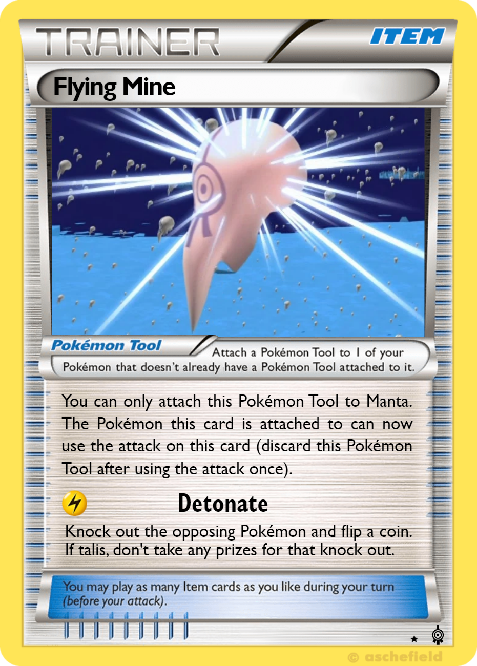 Flying Mine - 4Cast_Arm | Pokécardmaker.net