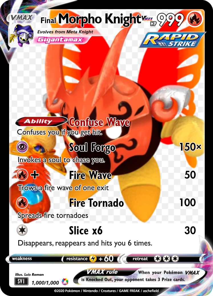 Morpho Knight - 5003915 | Pokécardmaker.net
