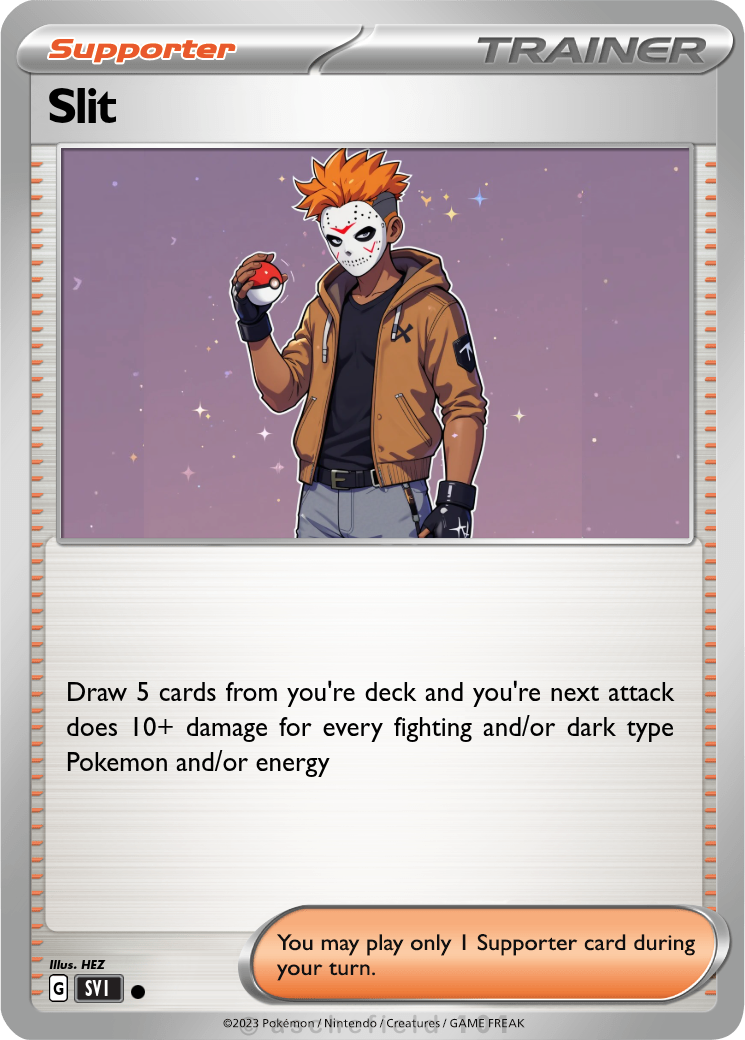Slit - 50Fair50 | Pokécardmaker.net