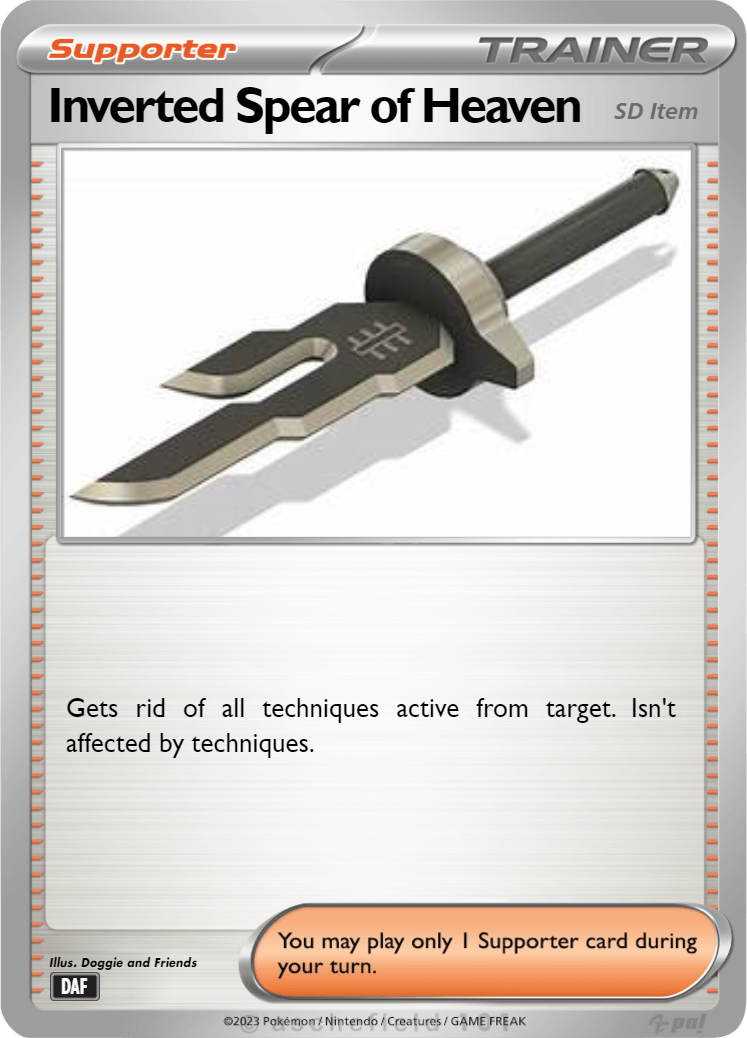 Inverted Spear of Heaven - 7Spades | Pokécardmaker.net