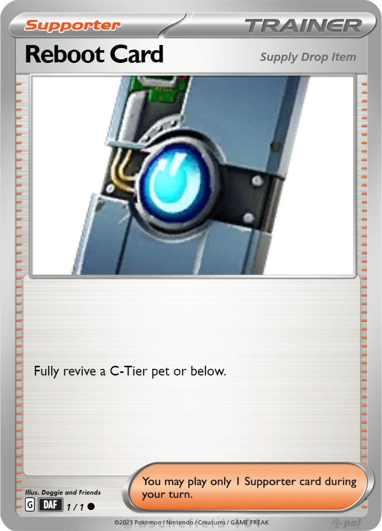 Reboot Card - 7Spades | Pokécardmaker.net