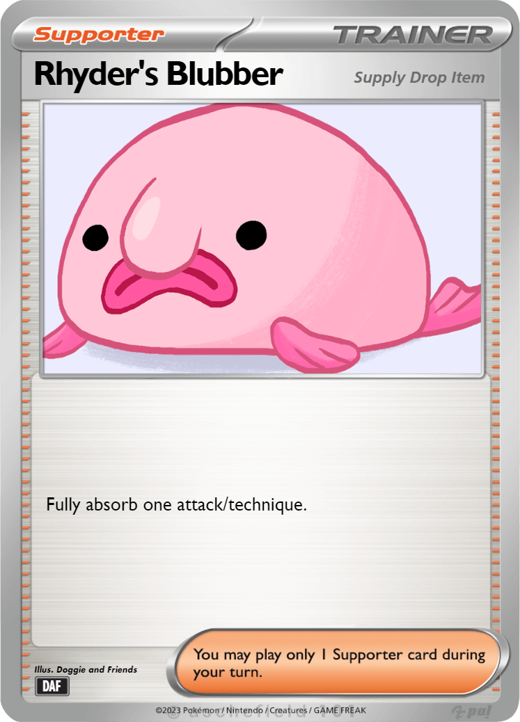Rhyder's Blubber - 7Spades | Pokécardmaker.net