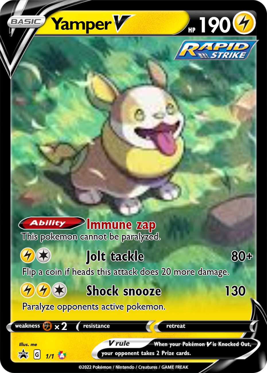 Yamper - ADRIAN_MAKES | Pokécardmaker.net