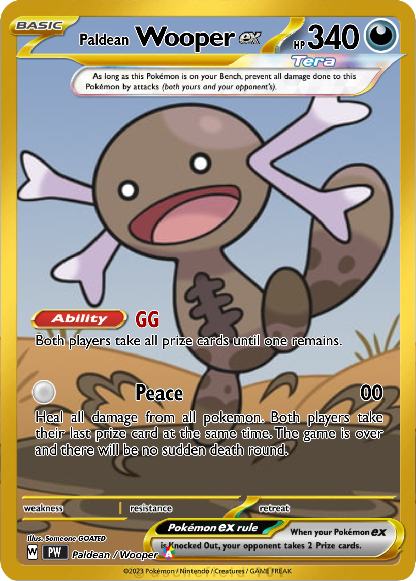 Wooper - AJ1234567890 | Pokécardmaker.net