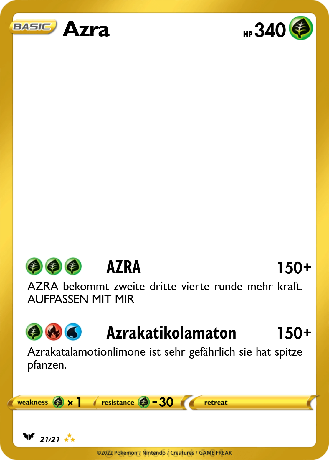 Azra - AZra1234 | Pokécardmaker.net