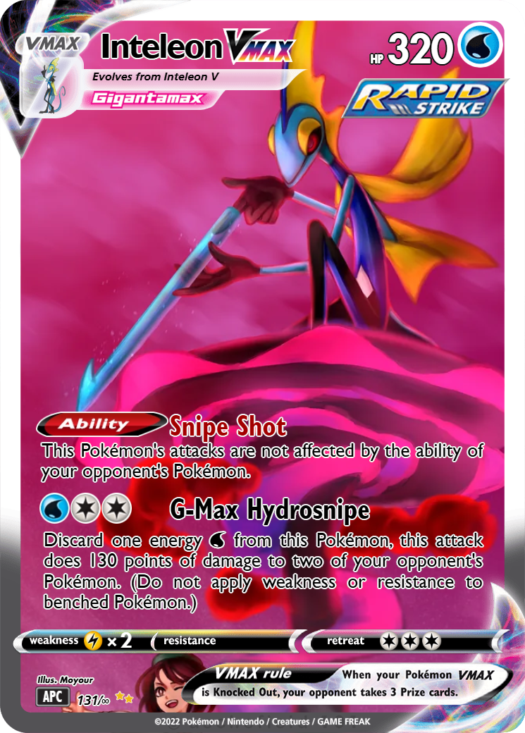 Inteleon - A_Cards | Pokécardmaker.net