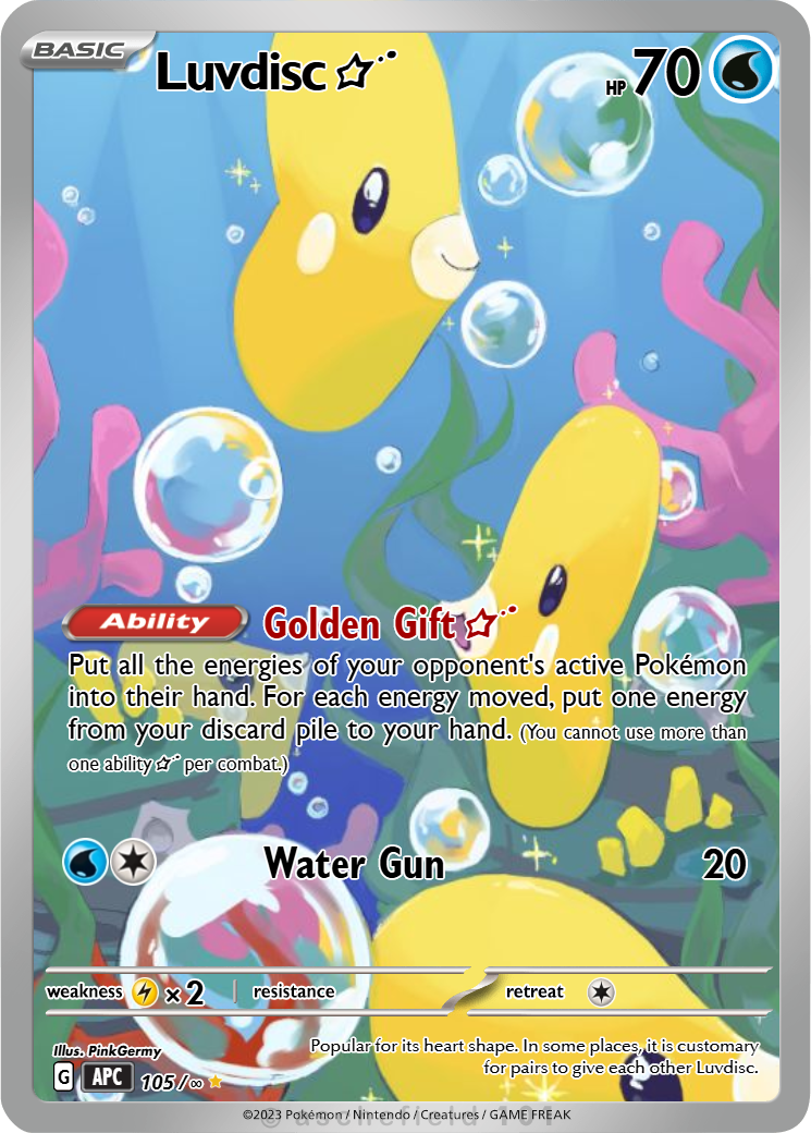 Luvdisc [*] - A_Cards | Pokécardmaker.net