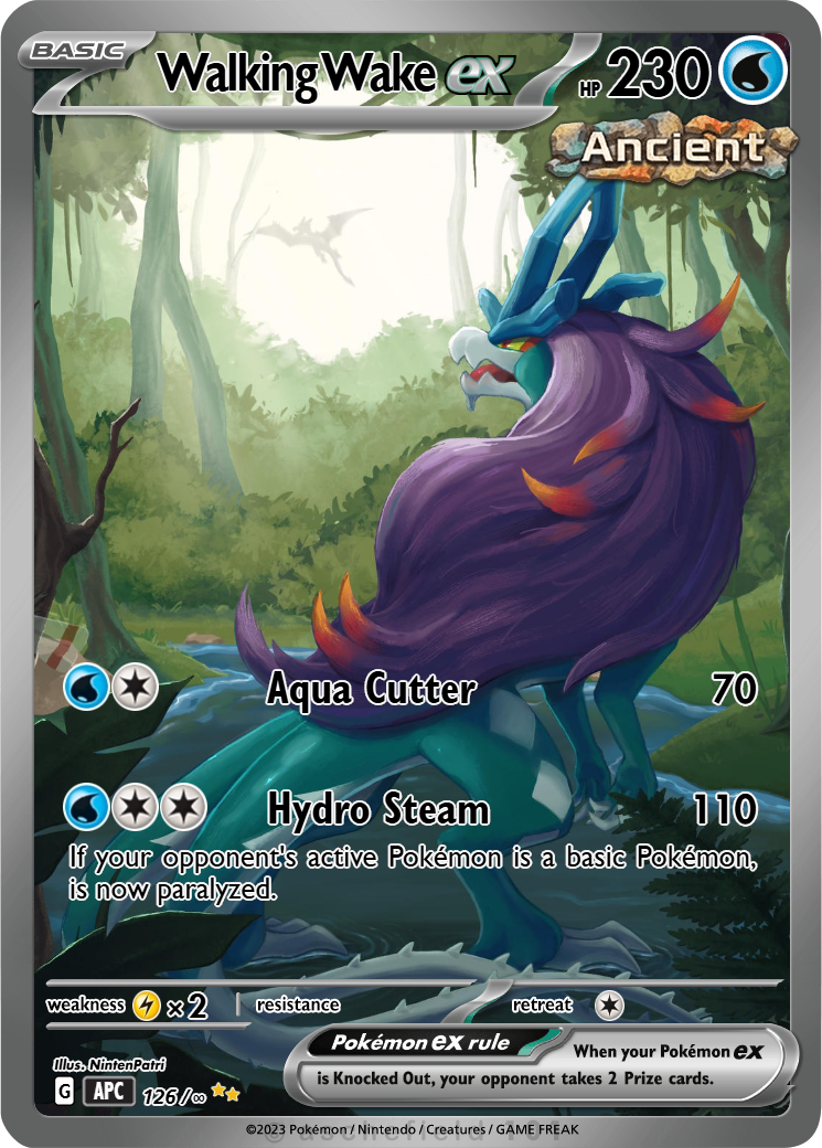 Walking Wake - A_Cards | Pokécardmaker.net