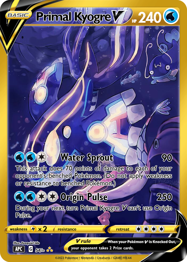 Primal Kyogre - A_Cards | Pokécardmaker.net