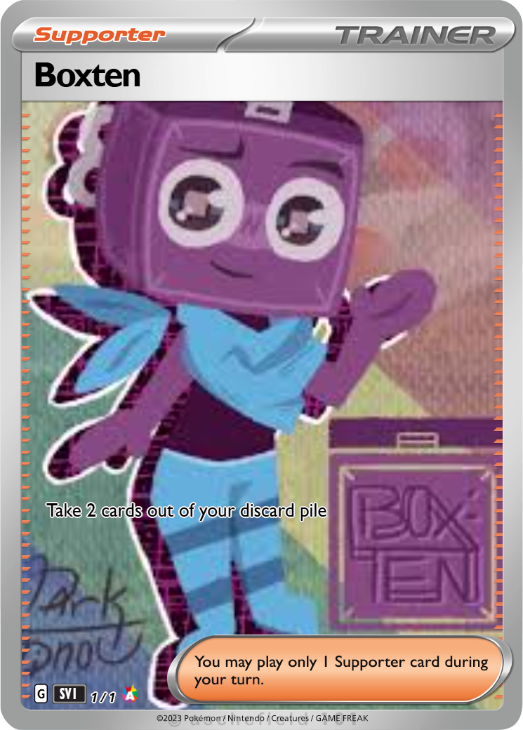 Boxten - AaronTheONLYcoolone | Pokécardmaker.net