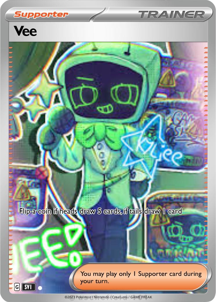 Vee - AaronTheONLYcoolone | Pokécardmaker.net