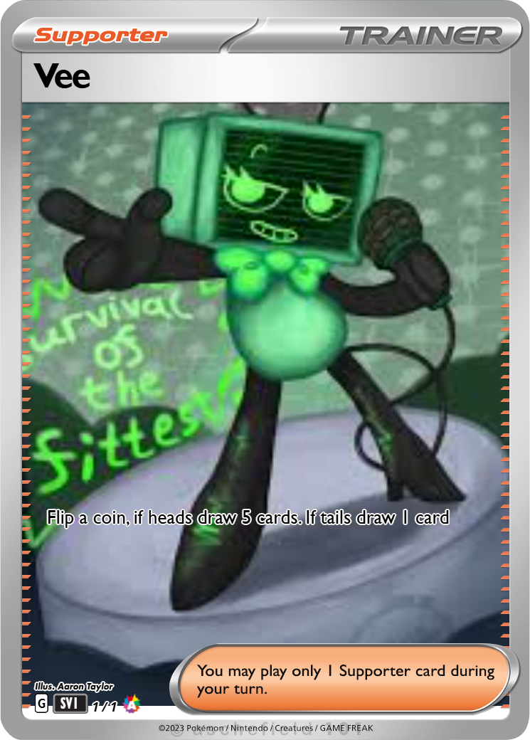 Vee - AaronTheONLYcoolone | Pokécardmaker.net