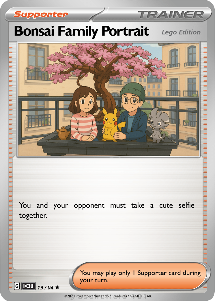 Bonsai Family Portrait - Aaronnn | Pokécardmaker.net