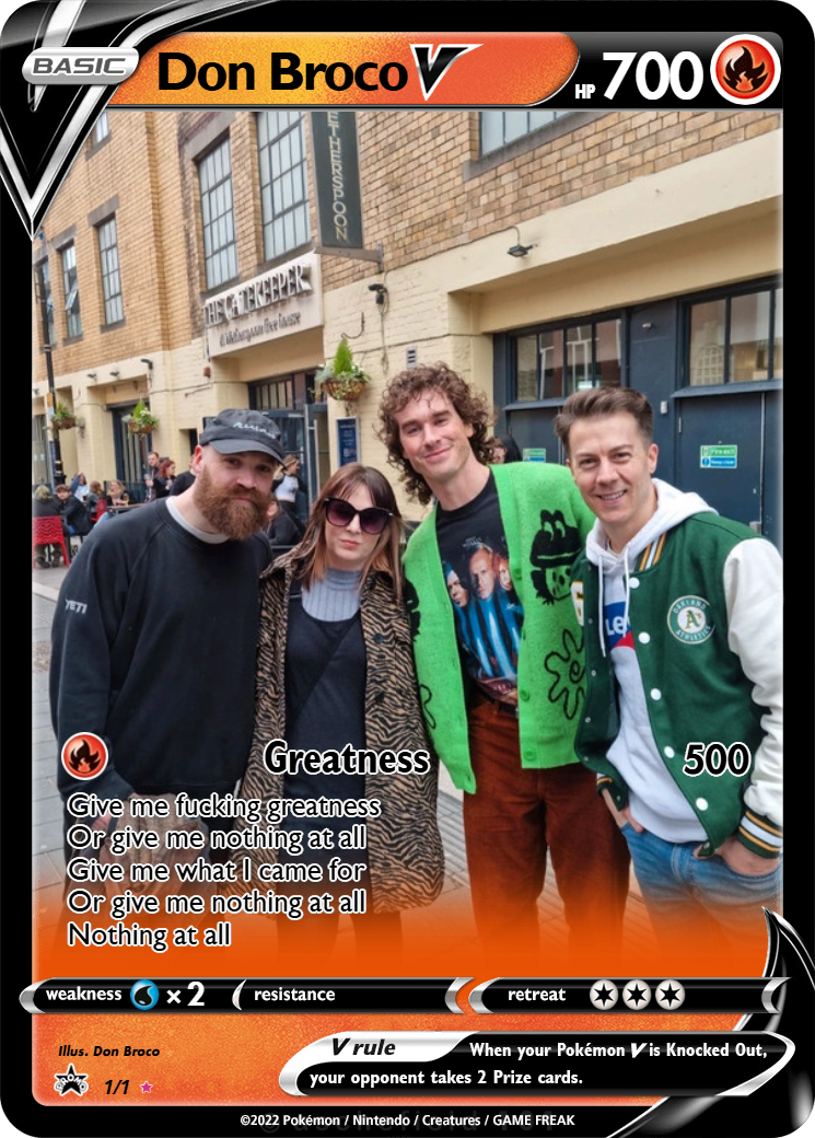 Don Broco - AaronsArtifacts | Pokécardmaker.net