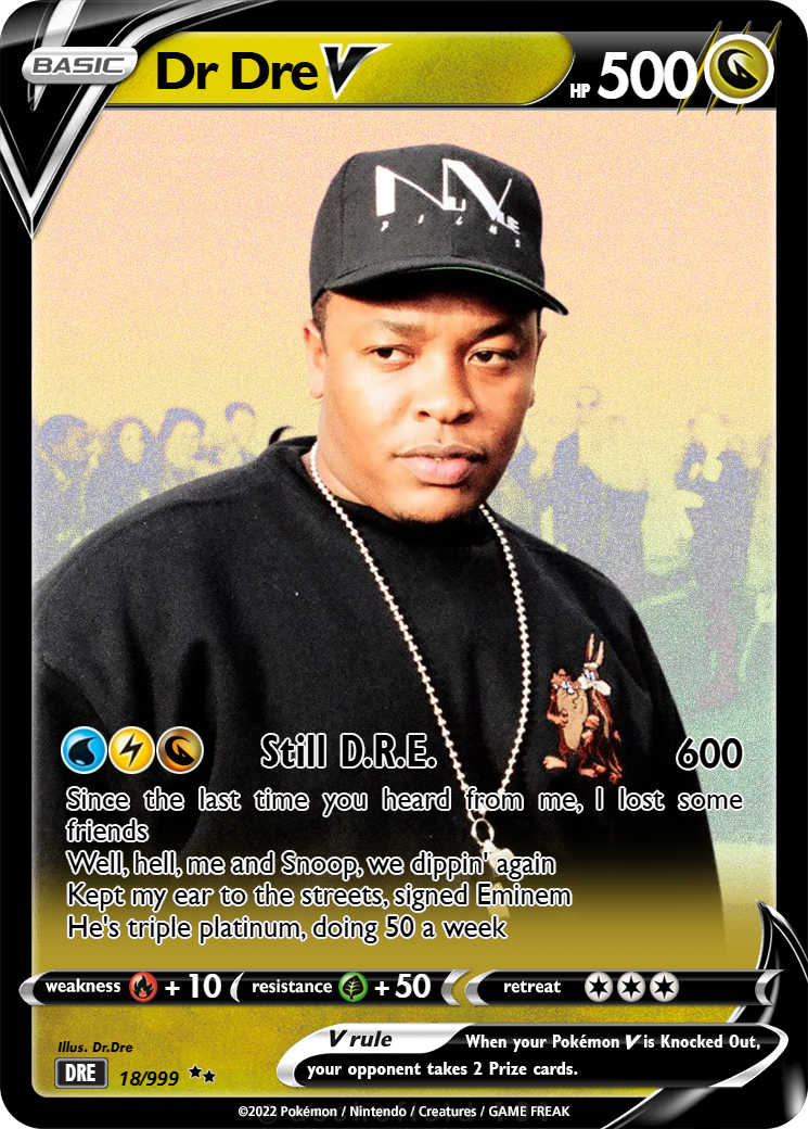 Dr Dre - AaronsArtifacts | Pokécardmaker.net