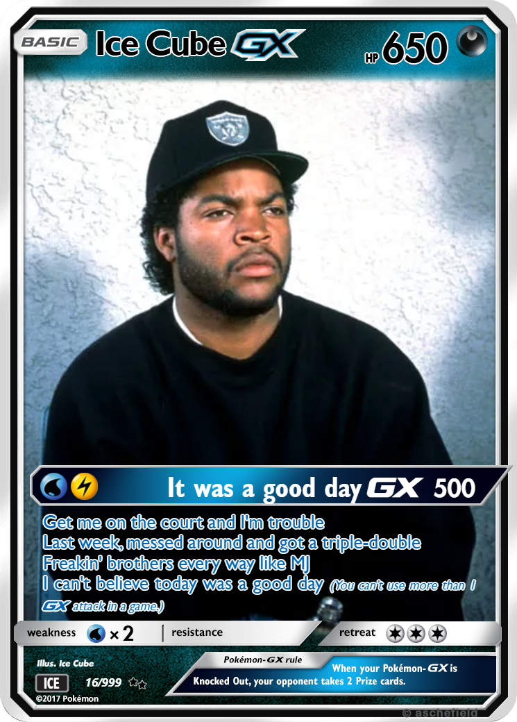 Ice Cube - AaronsArtifacts | Pokécardmaker.net