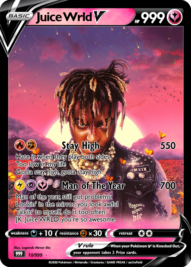 Juice Wrld - AaronsArtifacts | Pokécardmaker.net