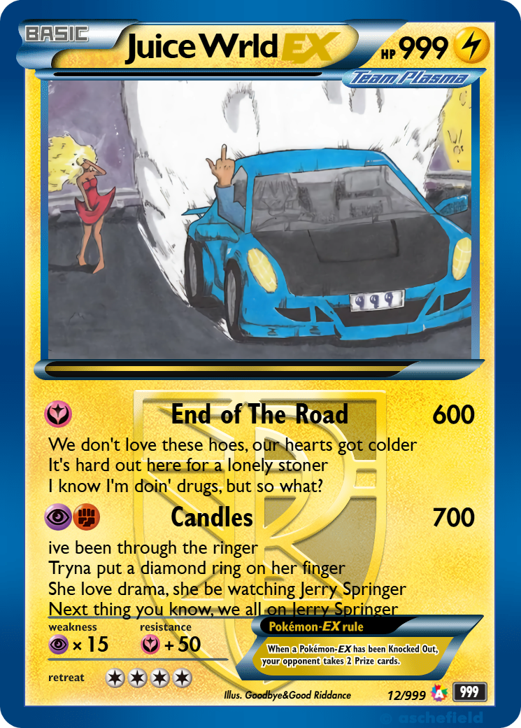 Juice Wrld - AaronsArtifacts | Pokécardmaker.net