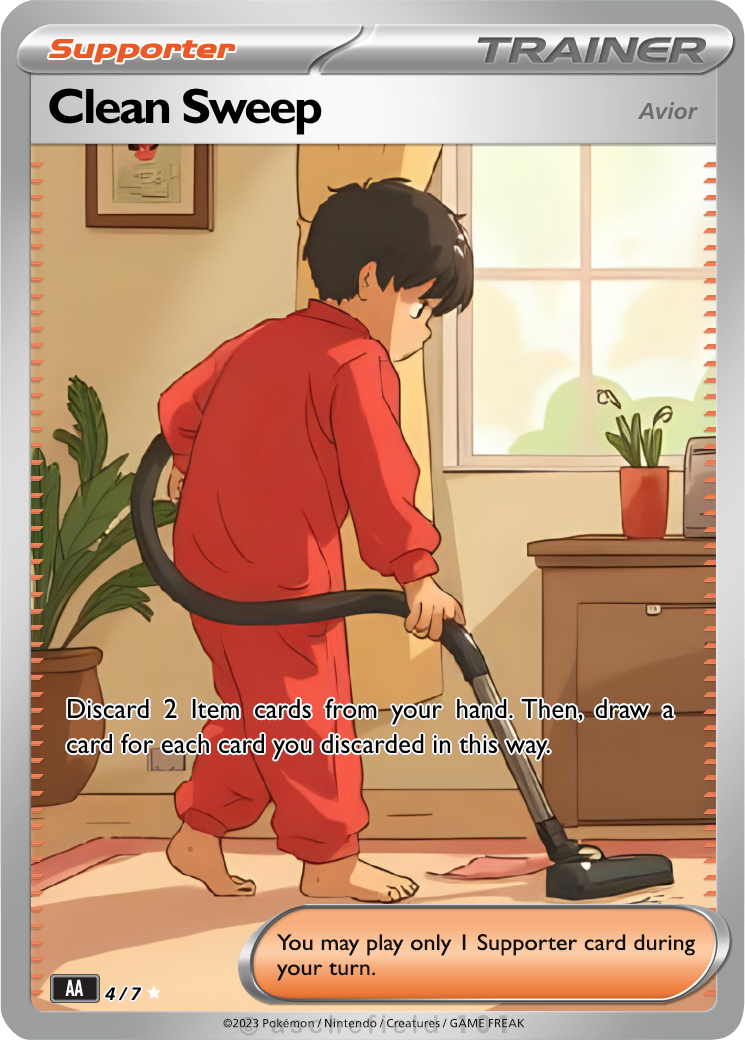 Clean Sweep - AbstractAndrai | Pokécardmaker.net