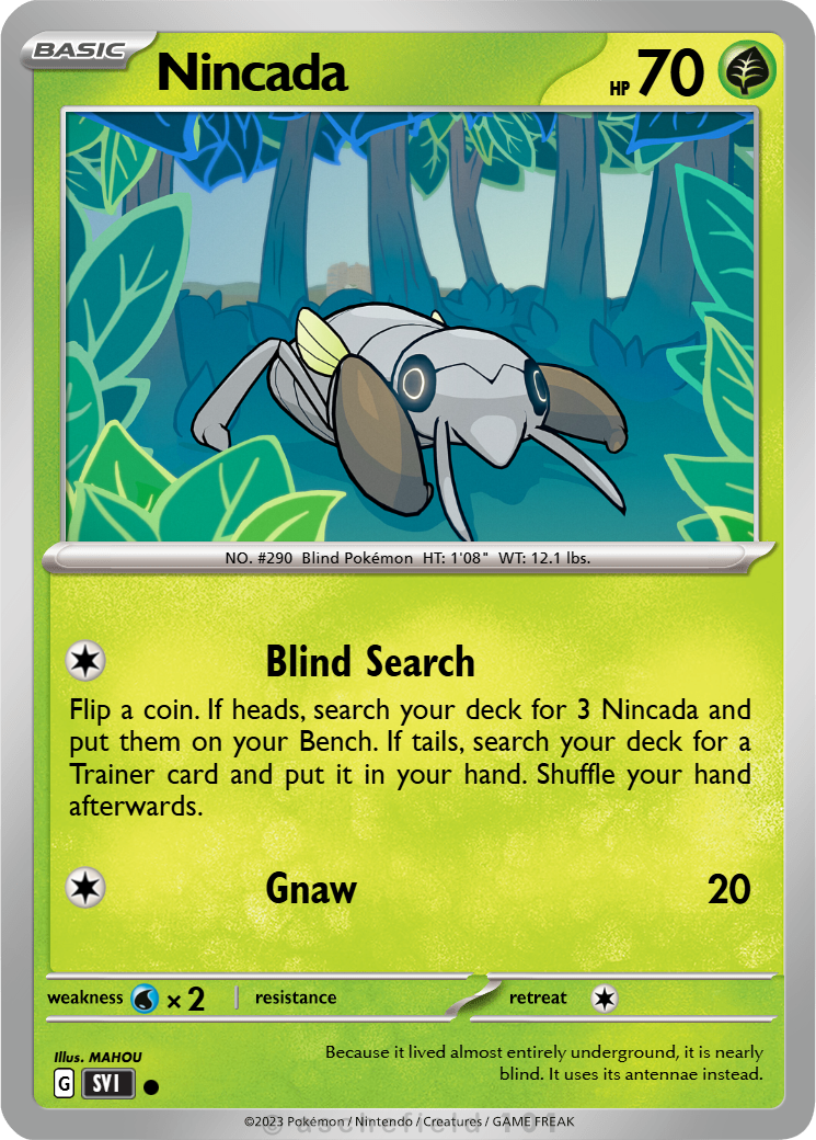 Nincada - Achalai | Pokécardmaker.net