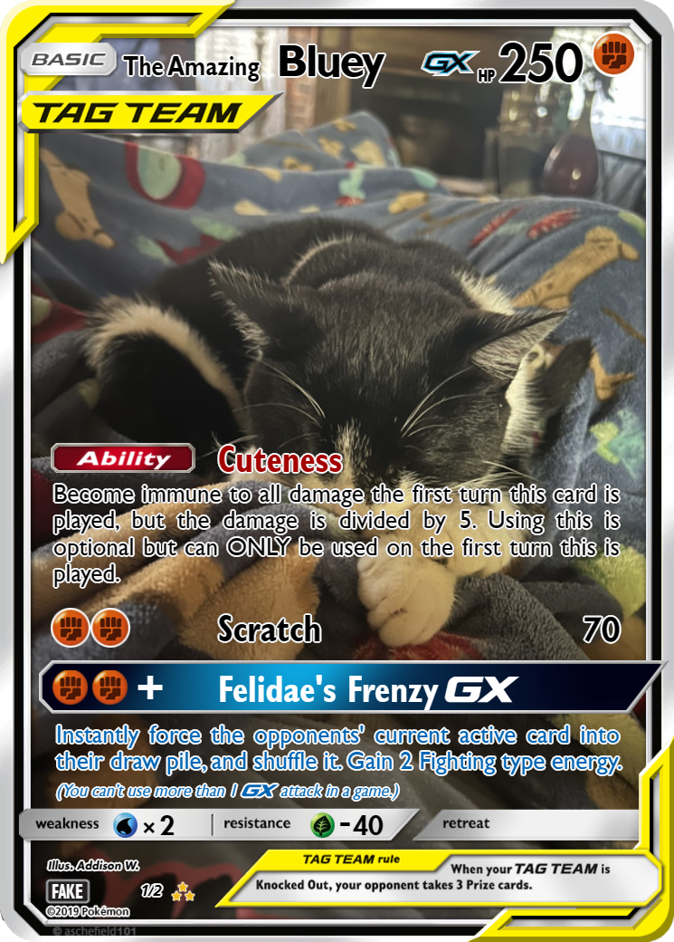 Bluey - AddiCatz | Pokécardmaker.net