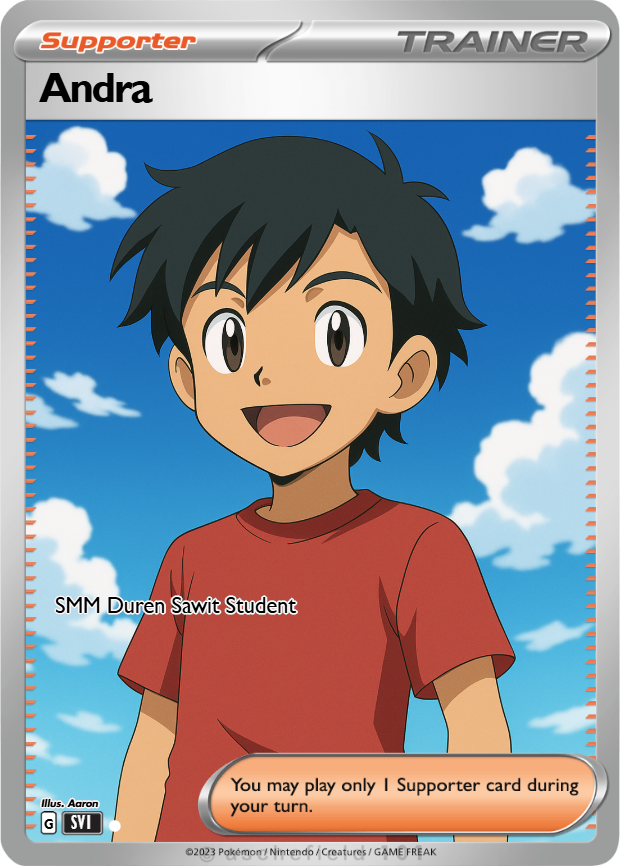Andra - AfiefAaron | Pokécardmaker.net