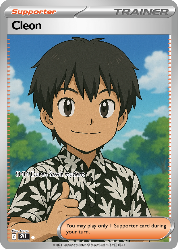 Cleon - AfiefAaron | Pokécardmaker.net