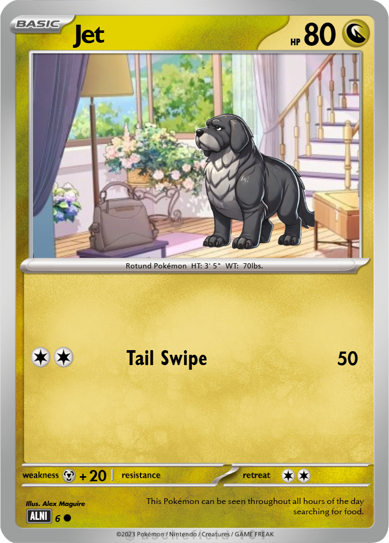 Jet - Alani | Pokécardmaker.net