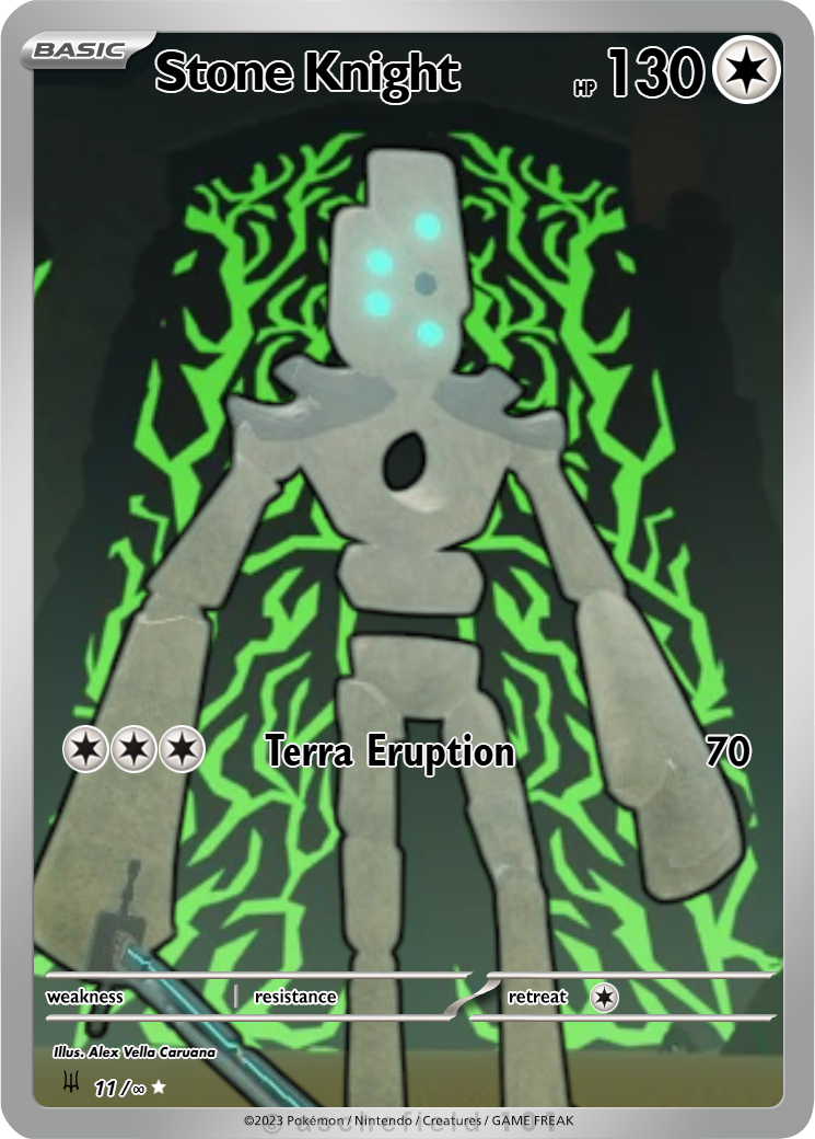 Stone Knight - AlexVc23 | Pokécardmaker.net